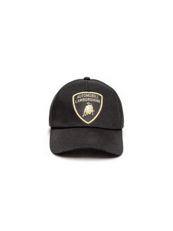 Lamborghini Shield Logo Cap - Black - Louwman Exclusive